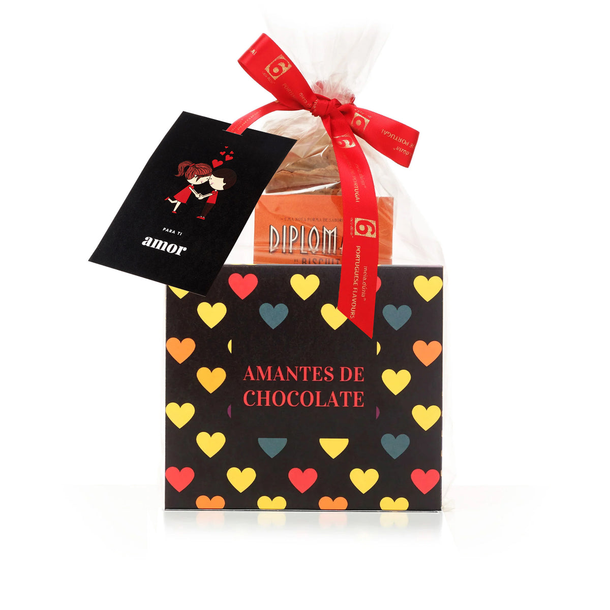 Box Experiência: Kit Amantes de Chocolate + Crackers - Presente Românt ...