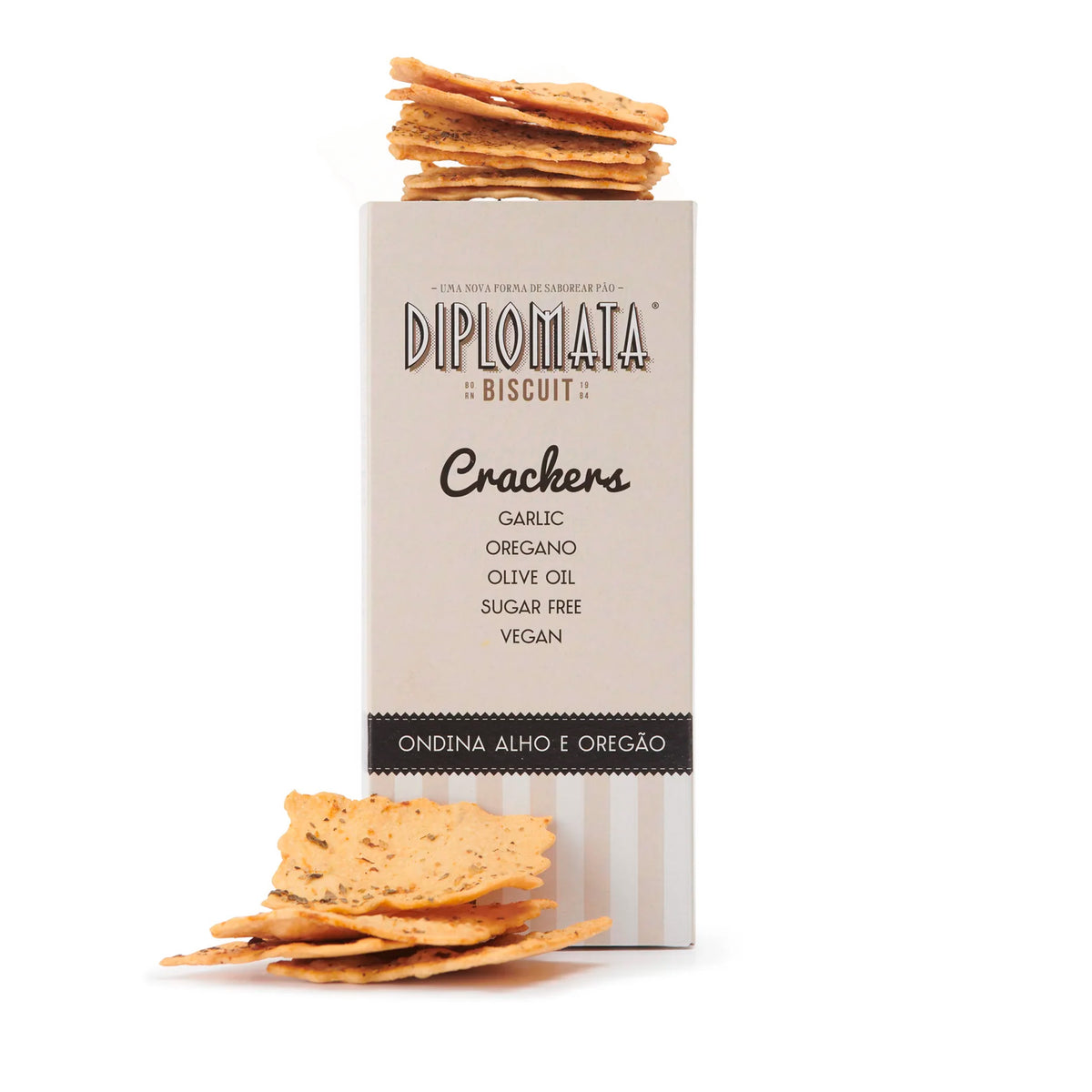 Crackers Garlic and Oregano - Vegan – meia.dúzia®