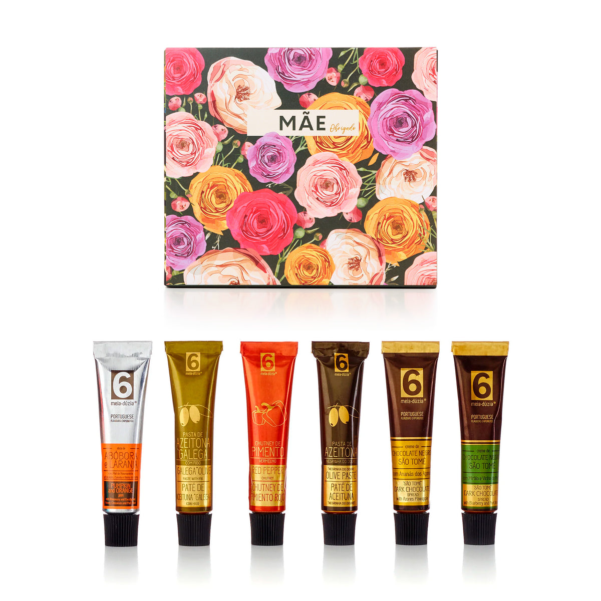 Kit Obrigado Mãe - 6 Sabores Exclusivos | Presente Dia da Mãe – meia.dúzia®