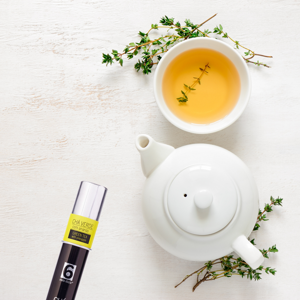 Green Tea with Pineapple | meia.dúzia® | Unique Teas