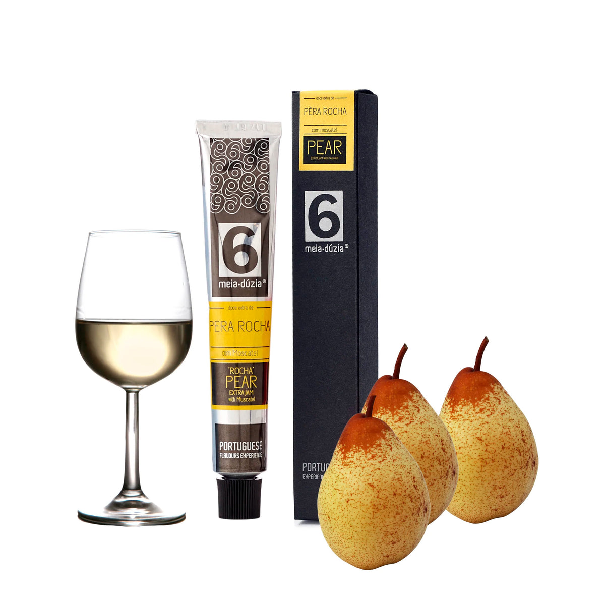 ‘Rocha’ Pear Jam with Muscatel in tube | meia.dúzia®